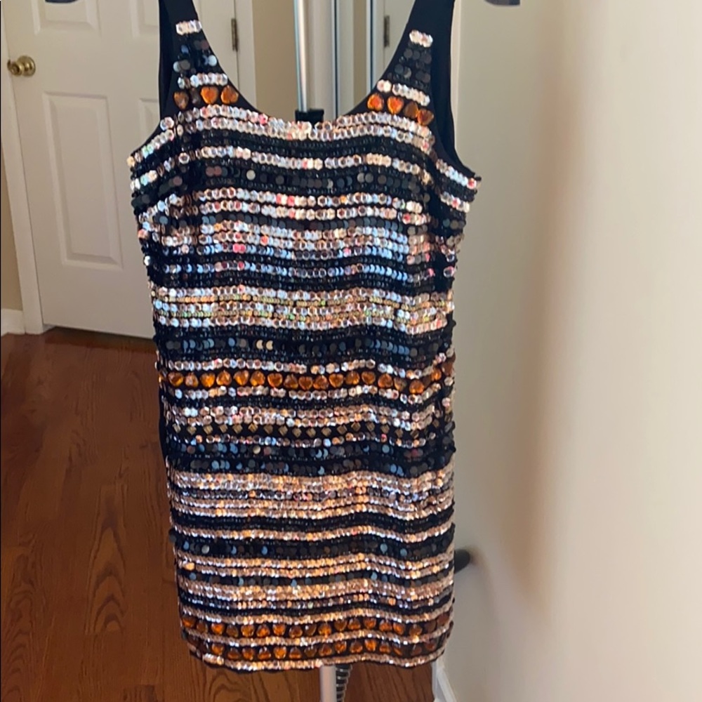 Beautiful Sequence Mini Dress - Gem